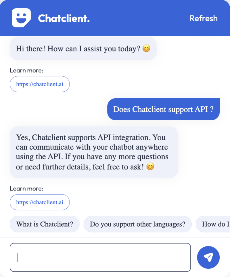 Chatclient - Best Chatbase Alternative in 2024